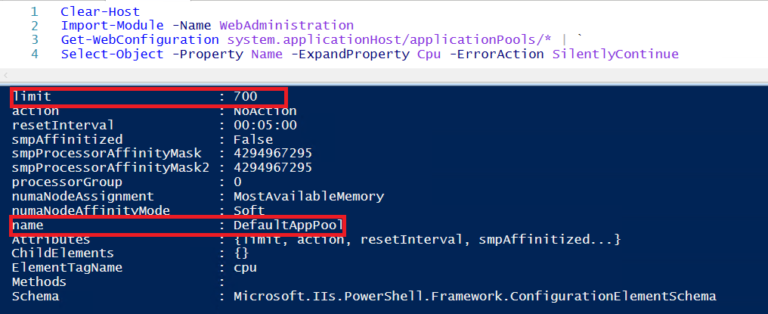 Cpu Limit In Iis Application Pools Limitation Cpu Des Application Pools Iis Laurent Van
